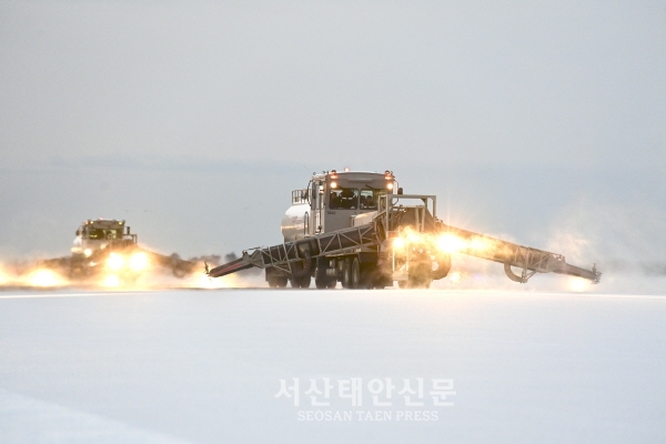 공군 20전비, ‘완벽한 제설’ 작전수행 이상무!